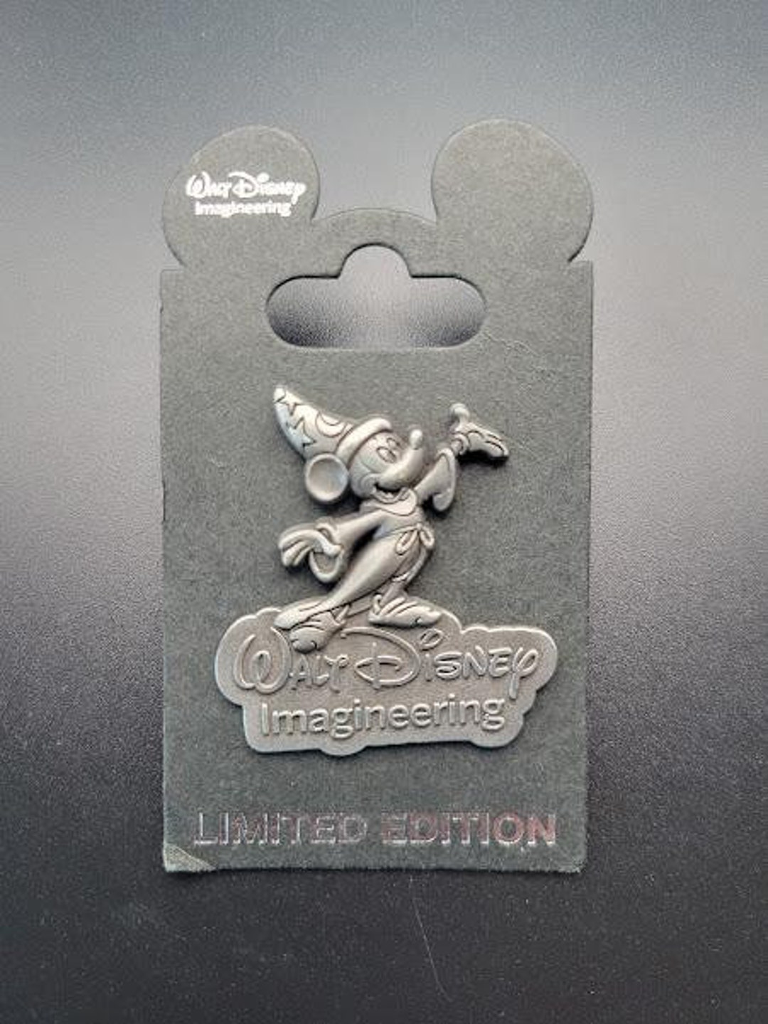 Walt Disney Imagineering Collectable Pin Sorcerer Mickey Silver Tone LE ...