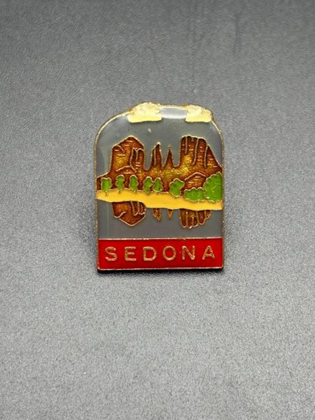 Vintage Sedona Arizona Lapel Pin - Etsy