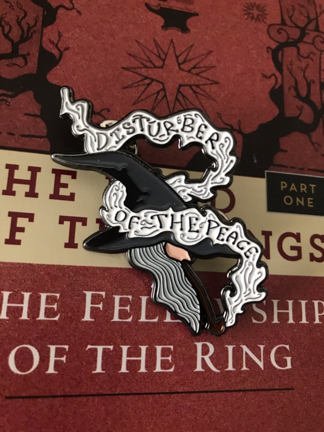 Gandalf Disturber of the Peace Enamel Pin - Etsy