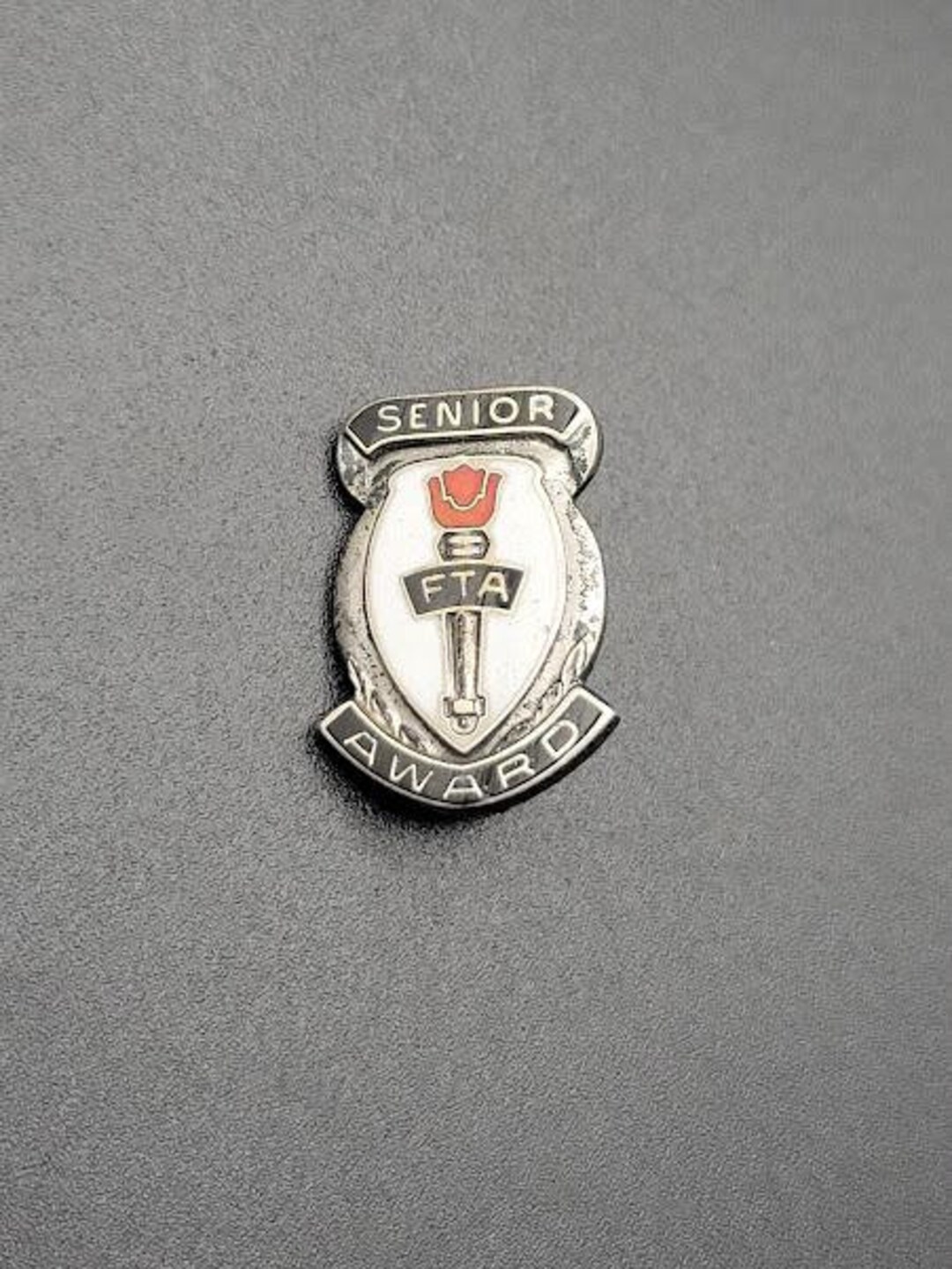 Vintage FTA Senior Award Lapel Pin Sterling Silver Brooch - Etsy