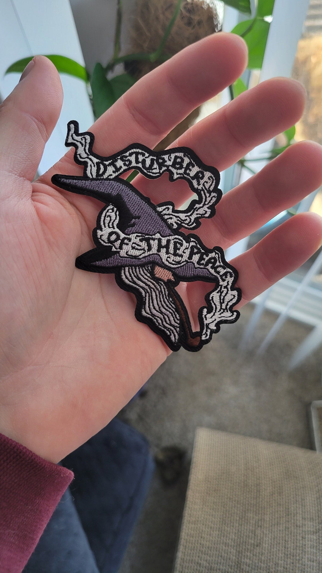 Gandalf Disturber of the Peace Iron on / Hook & Loop Patch - Etsy