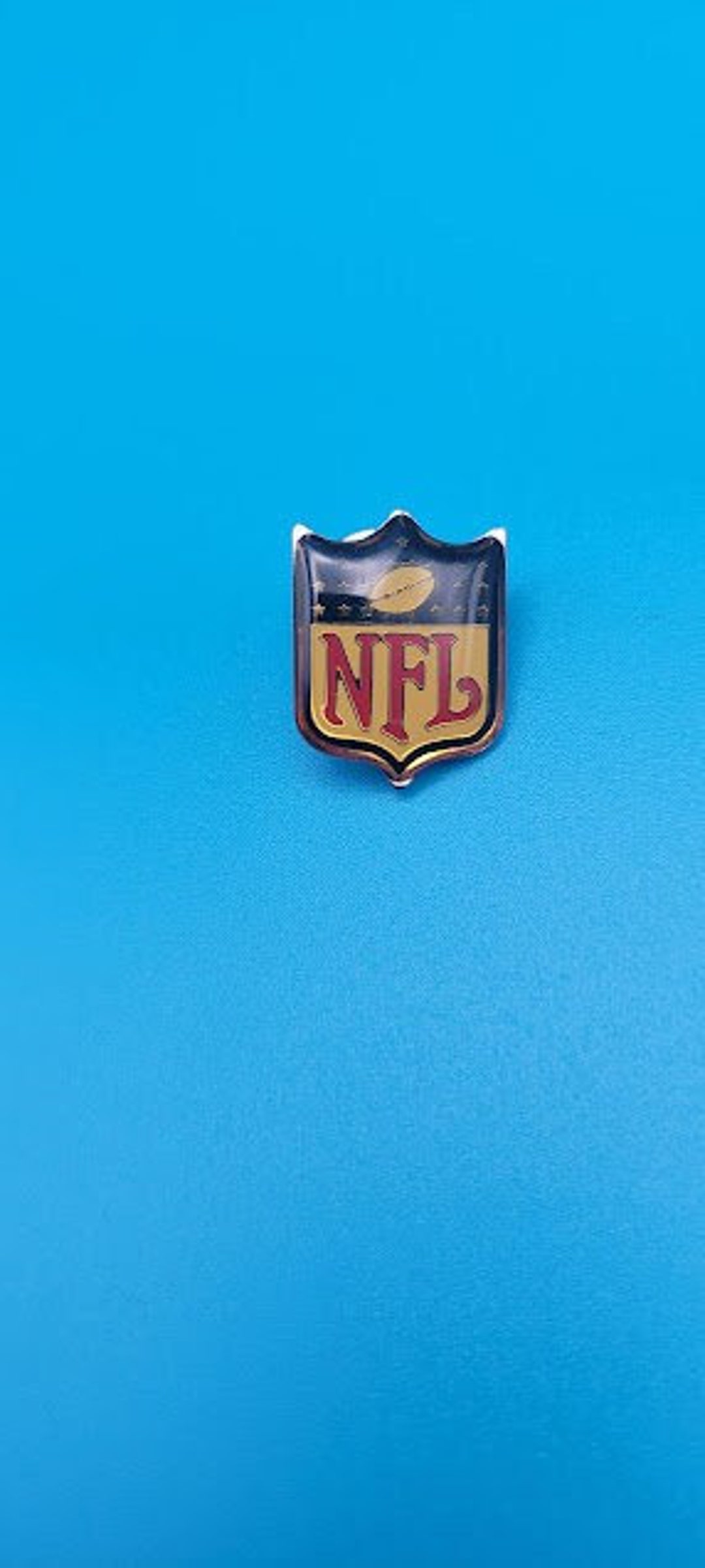 Vintage NFL Logo Lapel Pin - Etsy