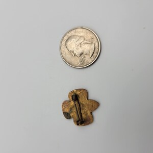 Vintage Girl Scouts Eagle Enamel Pin B on Back Light Gold Tone - Etsy