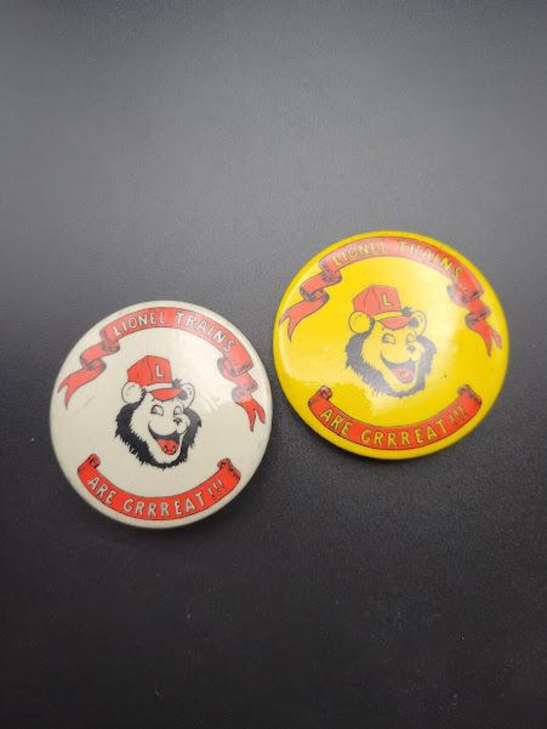 Vintage Lionel Trains Pin Back Buttons Lionel Trains Are Grrreat! - Etsy