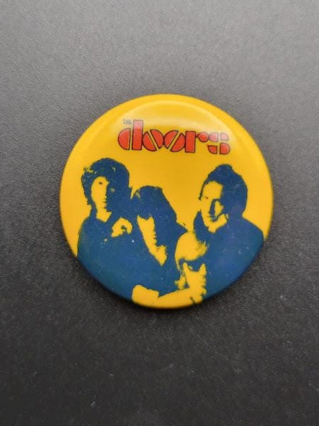 Vintage Doors Pin Back Button Rare Jim Morrison Lapel Pin - Etsy