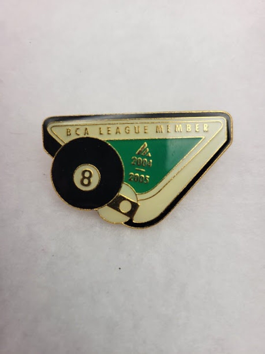 BCA League Member Enamel Pon 8 Ball 2004-2005 - Etsy