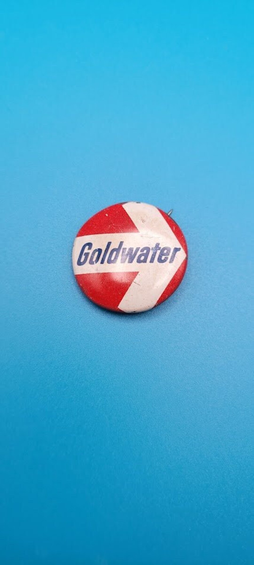 Vintage Goldwater Campaign Pin Button Barry Goldwater 1964 Political ...