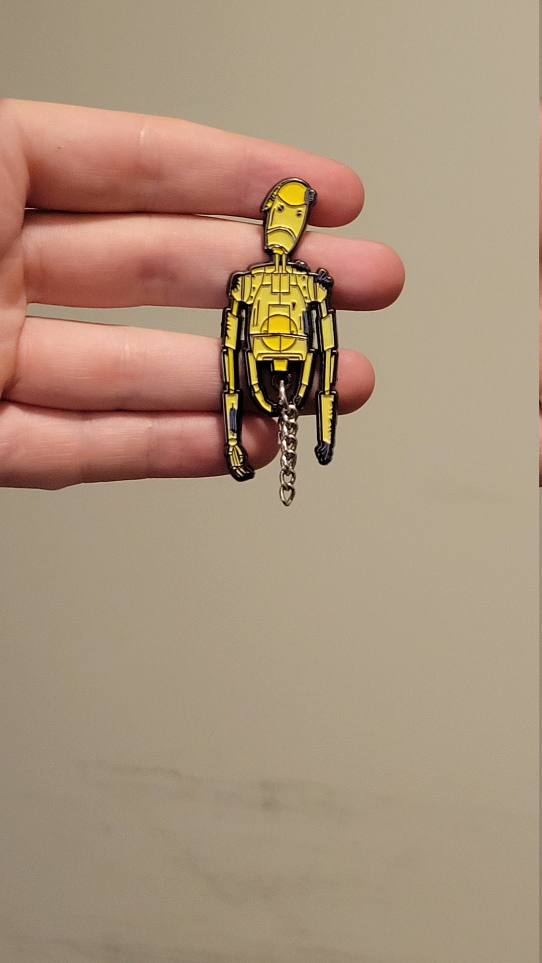Broken Droid Enamel Pin - Etsy