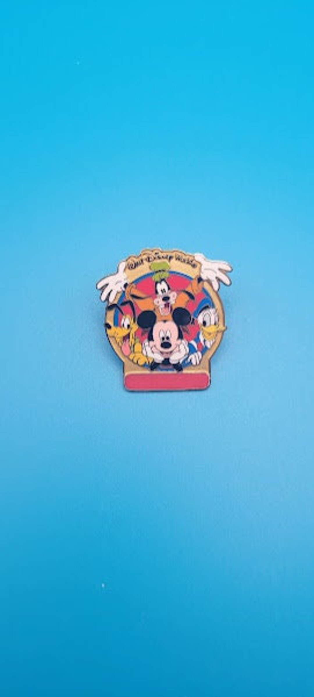 Disney Collectors Enamel Pin Goofy Pluto Donald Duck and Mickey No Name ...