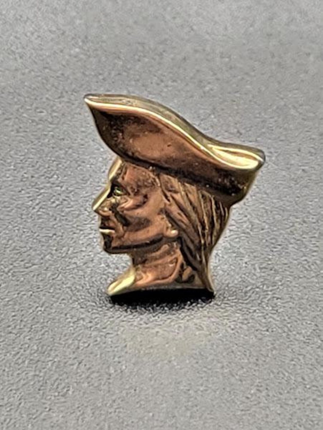 Vintage Minuteman Patriot Lapel Pin Gold Tone Pin - Etsy