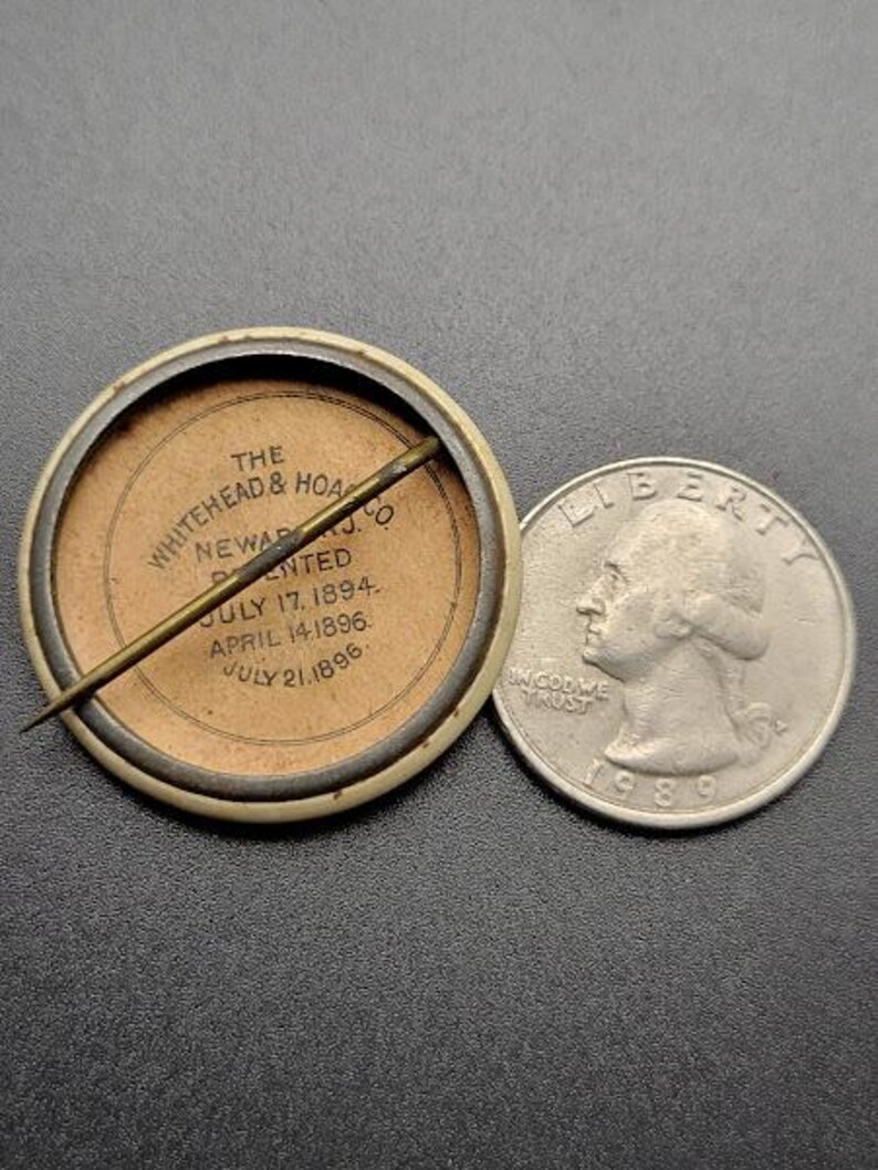 Antique Labor Day Pin Back Button in Union is Strength Lapel Pin Labor ...