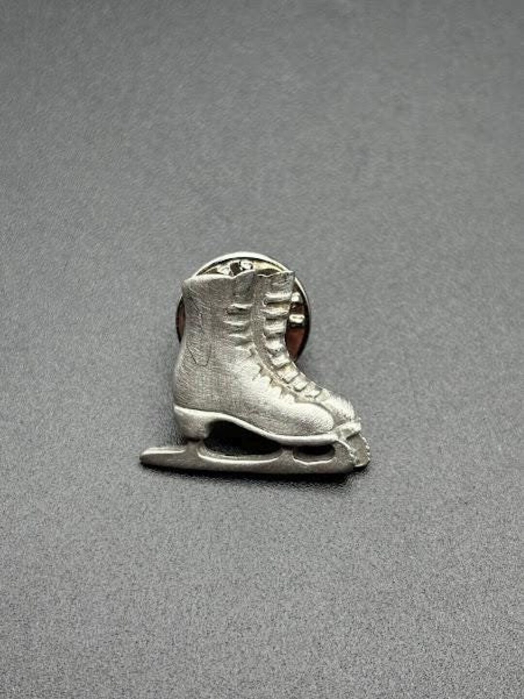 Vintage Figure Skating Pin Marked LDC Lindsay Claire Designs Pewter ...