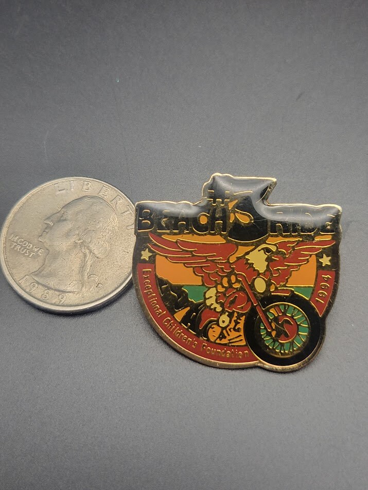Vintage Motorcycle Pin Beach Ride 1994, 1995, 1998 Sold Separately - Etsy