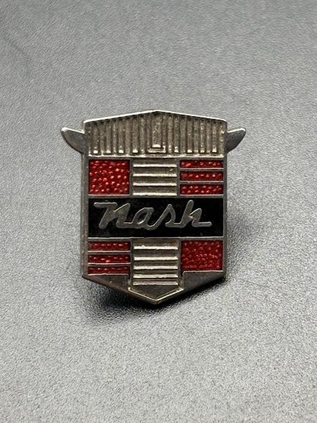 Vintage Nash Motors Lapel Pin Silver Tone Nash Cars Emblem - Etsy