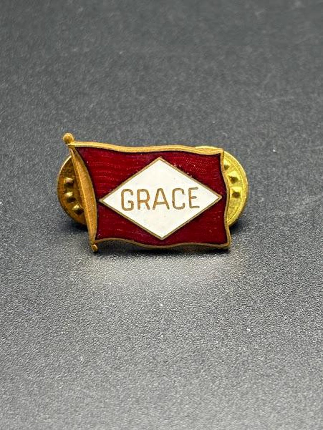Vintage Grace Cruise Line Logo Lapel Pin Gold Tone Souvenir - Etsy