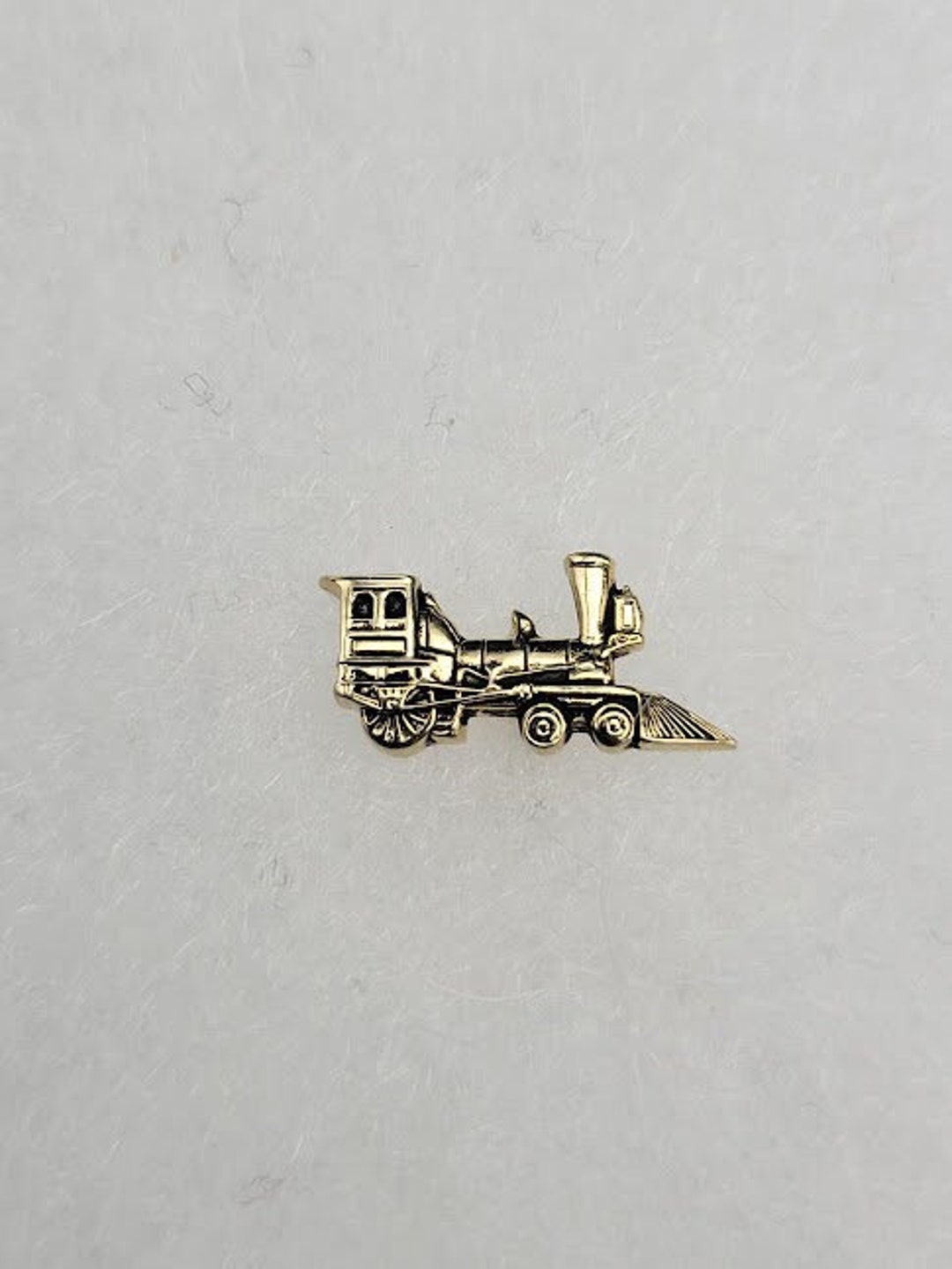 Very Tiny Locomotive Pin Vintage Looks to Be Made Out of Brass - Etsy