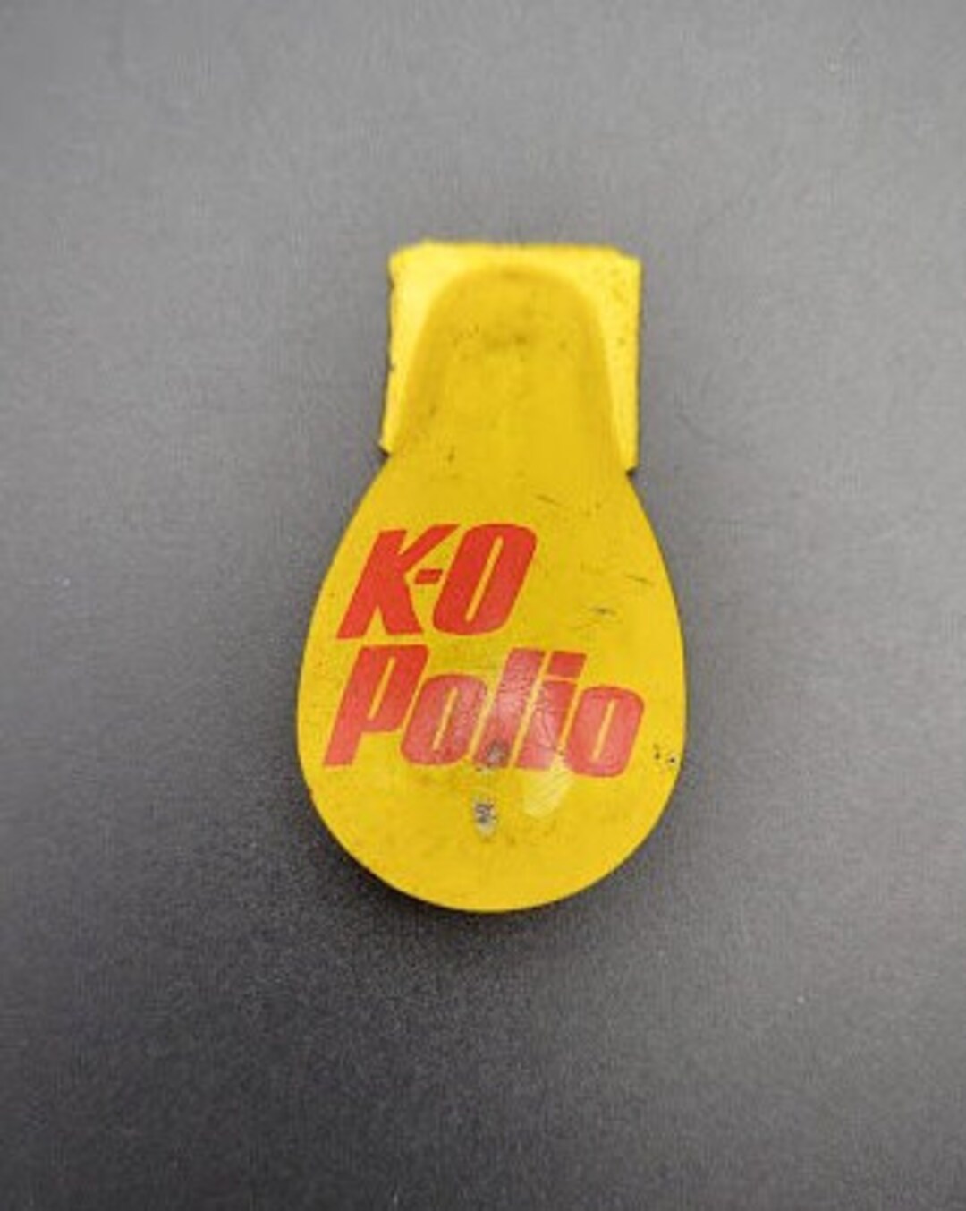 Vintage K-O Polio Tin Litho Toy Clicker Polio Vaccine Awareness - Etsy