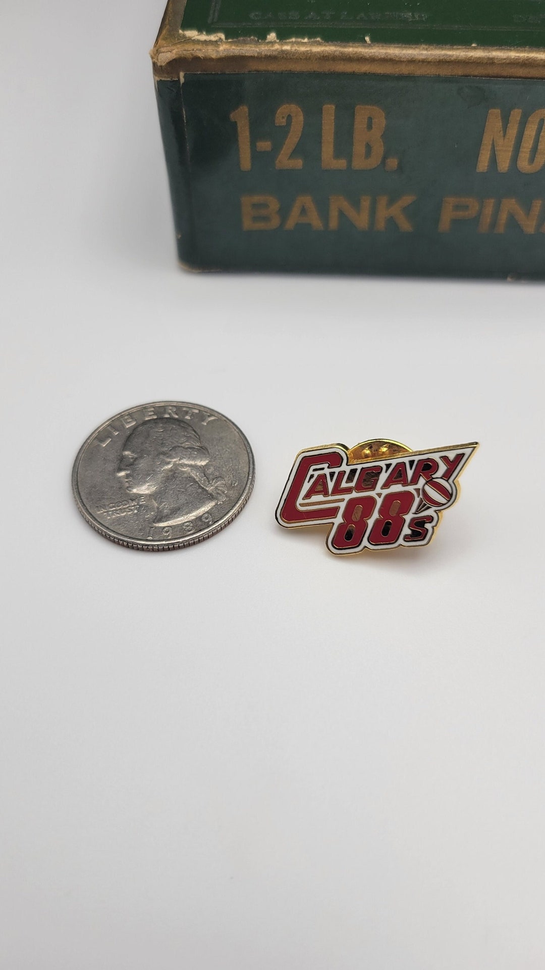 Calgary Vintage 88s Enamel Pin - Etsy