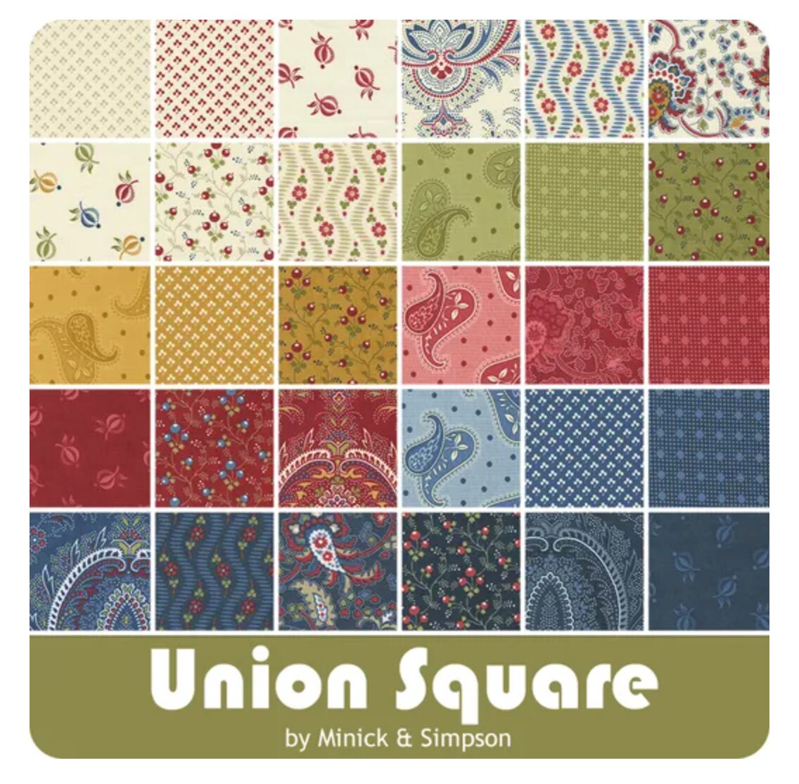 Union Square Jelly Roll by Minick & Simpson for Moda Fabrics - Etsy Union Square Jelly Roll by Minick & Simpson for Moda Fabrics - Etsy