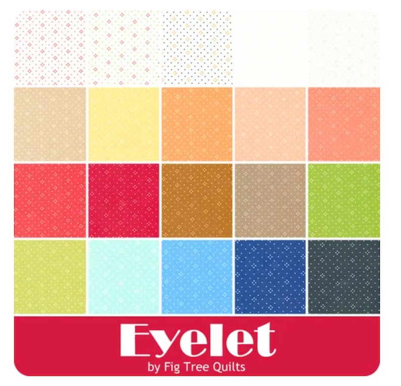 Eyelet Jelly Roll Fig Tree Quilts for Moda Fabrics - Etsy