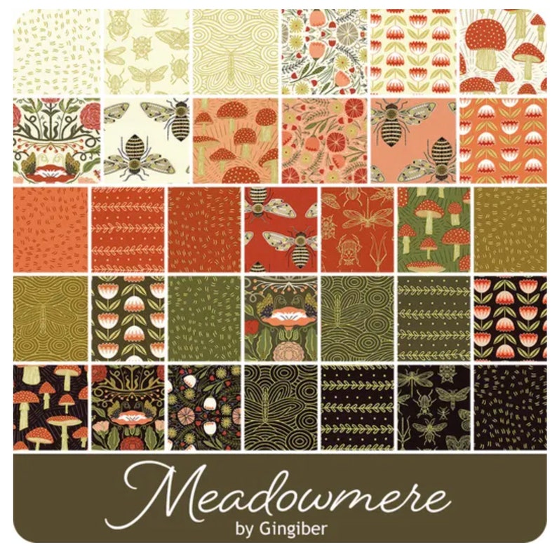 Meadowmere Layer Cake by Gingiber for Moda Fabrics - Etsy
