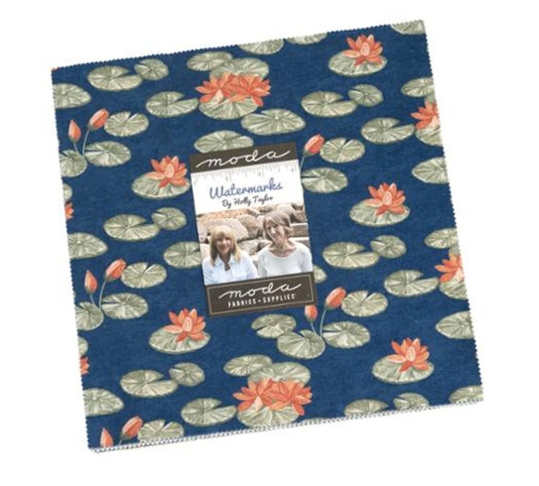 Watermarks 10" Layer Cake by Holly Taylor for Moda - Etsy