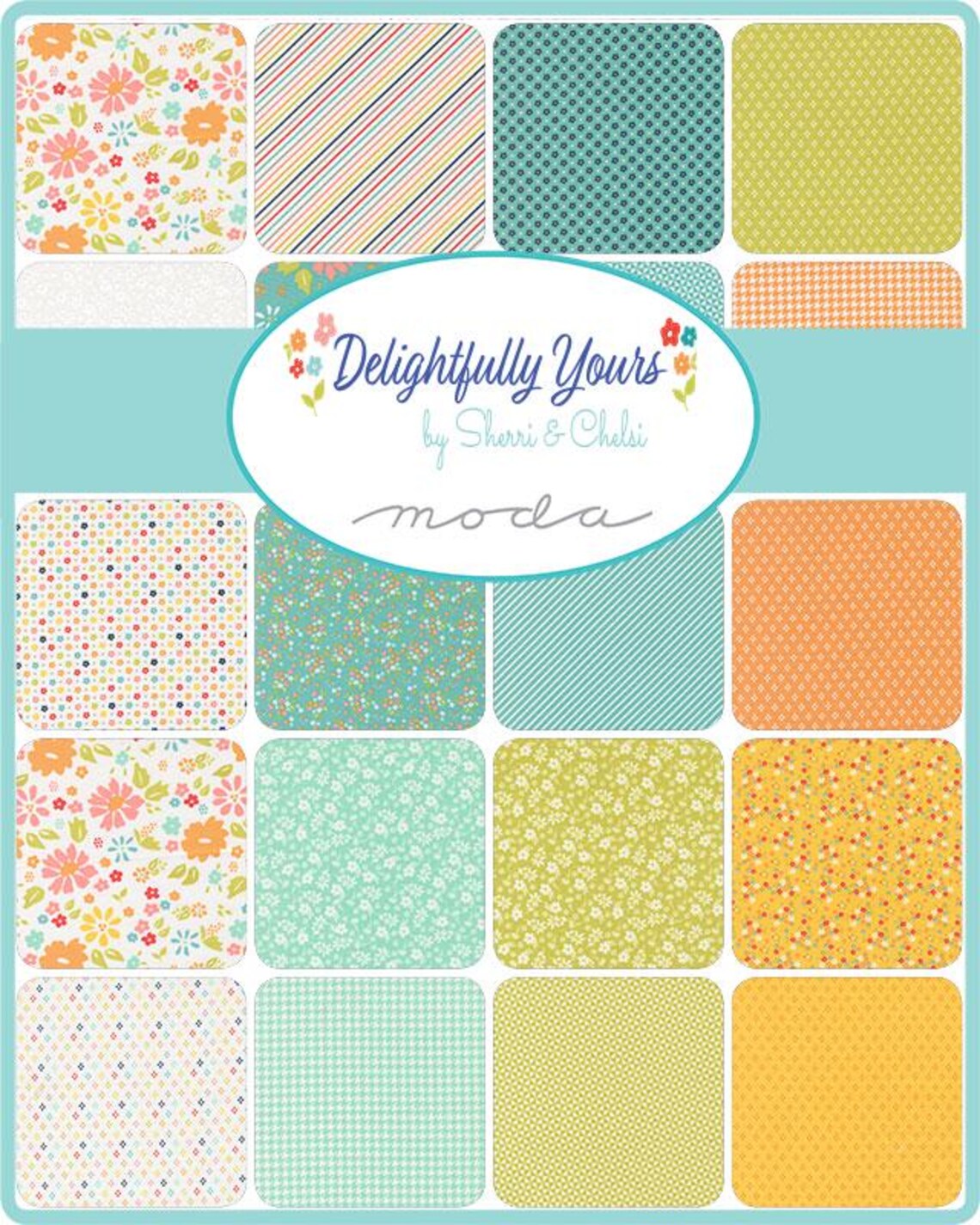 Delightfully Yours Layer Cake Sherri & Chelsi for Moda - Etsy