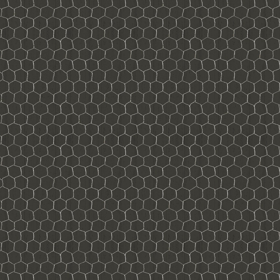 Free Range Black Chicken Wire Wilmington Prints - Etsy Singapore