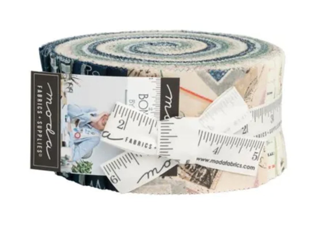 Bon Voyage Jelly Roll by Janet Clare for Moda Fabrics - Etsy