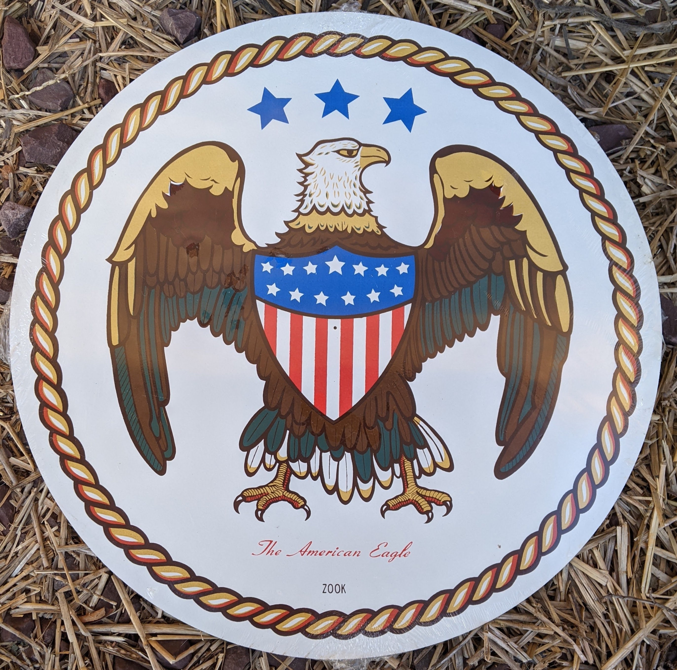 Colonial Eagle Hex Sign by Jacob Zook | Etsy