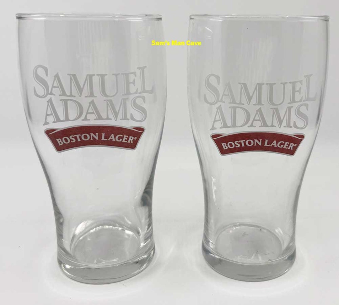 Samuel Adams Boston Lager Glass Set - Etsy