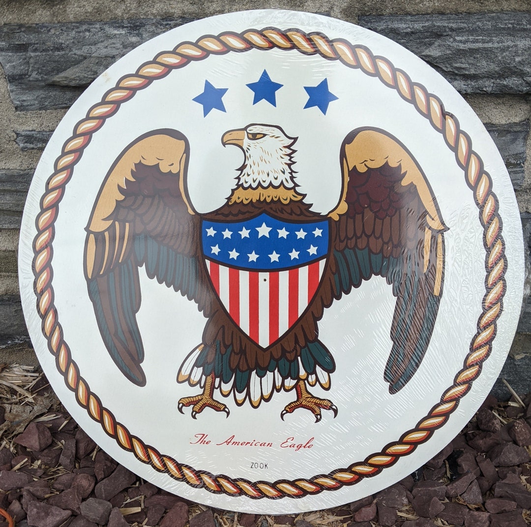 Colonial Eagle Hex Sign by Jacob Zook - Etsy