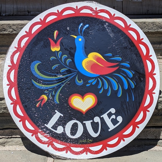 Love Hex Sign by Jacob Zook - Etsy