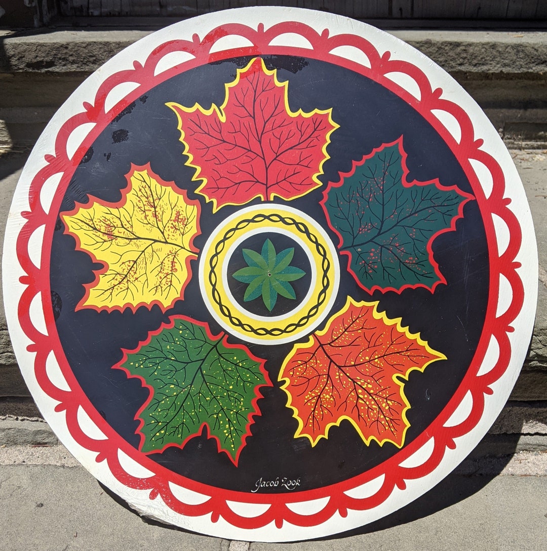 Maple Life's Beauty Hex Sign by Jacob Zook - Etsy