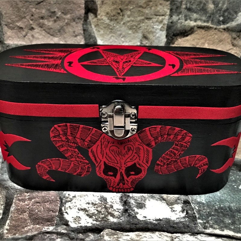 Gothic Jewelry Box - Etsy