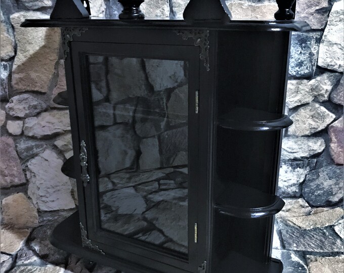 Gothic Wooden Display Cabinet, a Small, Very Special Piece of Furniture ...