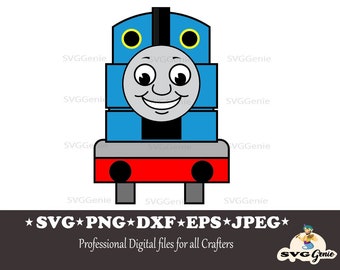 Thomas the train svg | Etsy