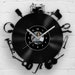 Vinyl Clock Music, Musical Instruments, Musician Gift Idea, Gifts for ...