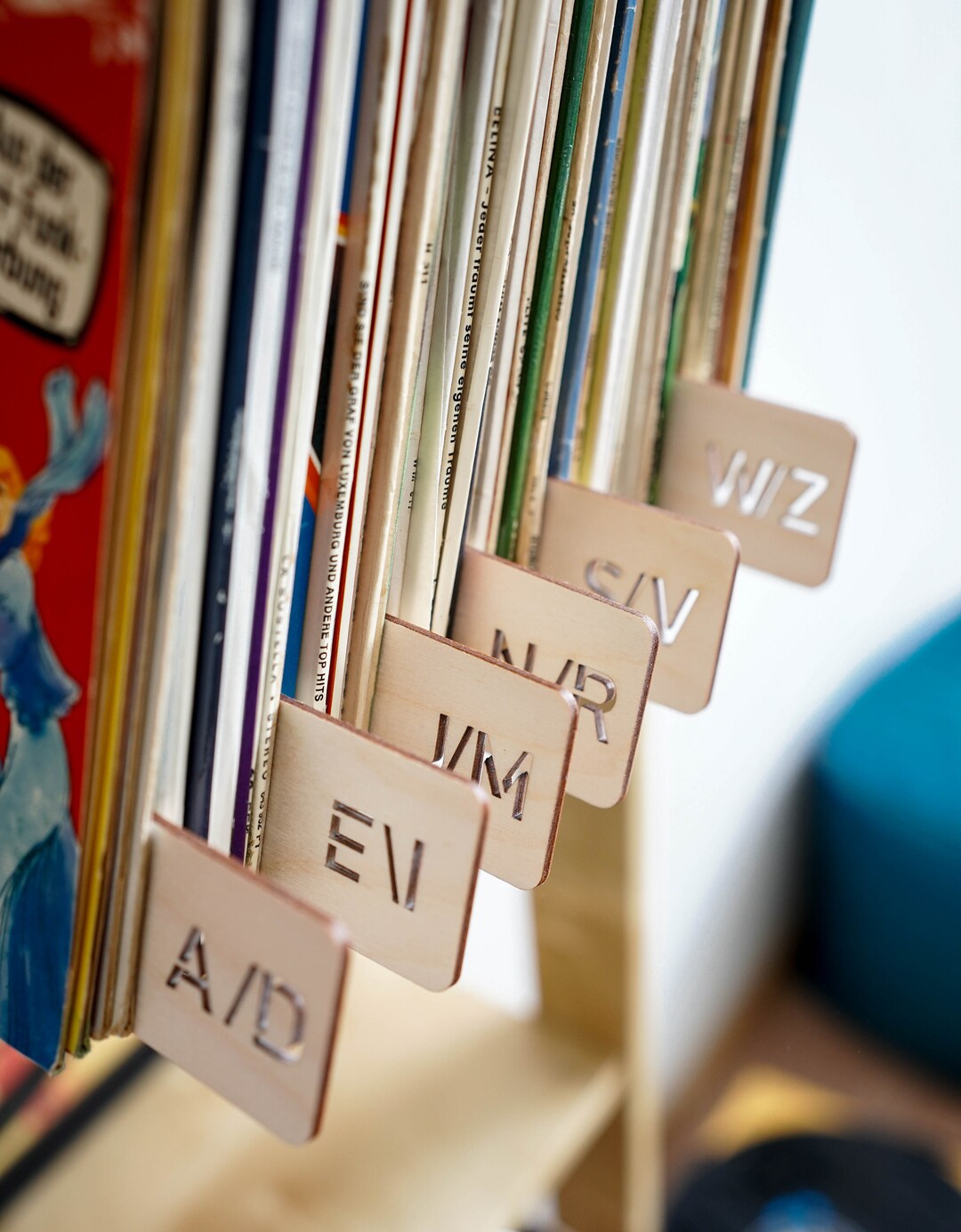 Vinyl Record Dividers Book Separators LP Collection Organizer ...