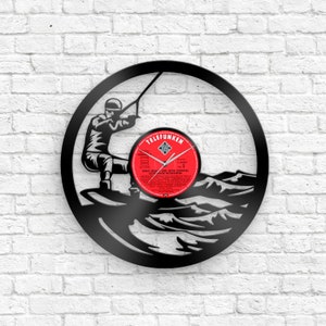 Wakeboarding Vinyl Clock Wall Decor for Wakeboarder, Water Sports Beach ...
