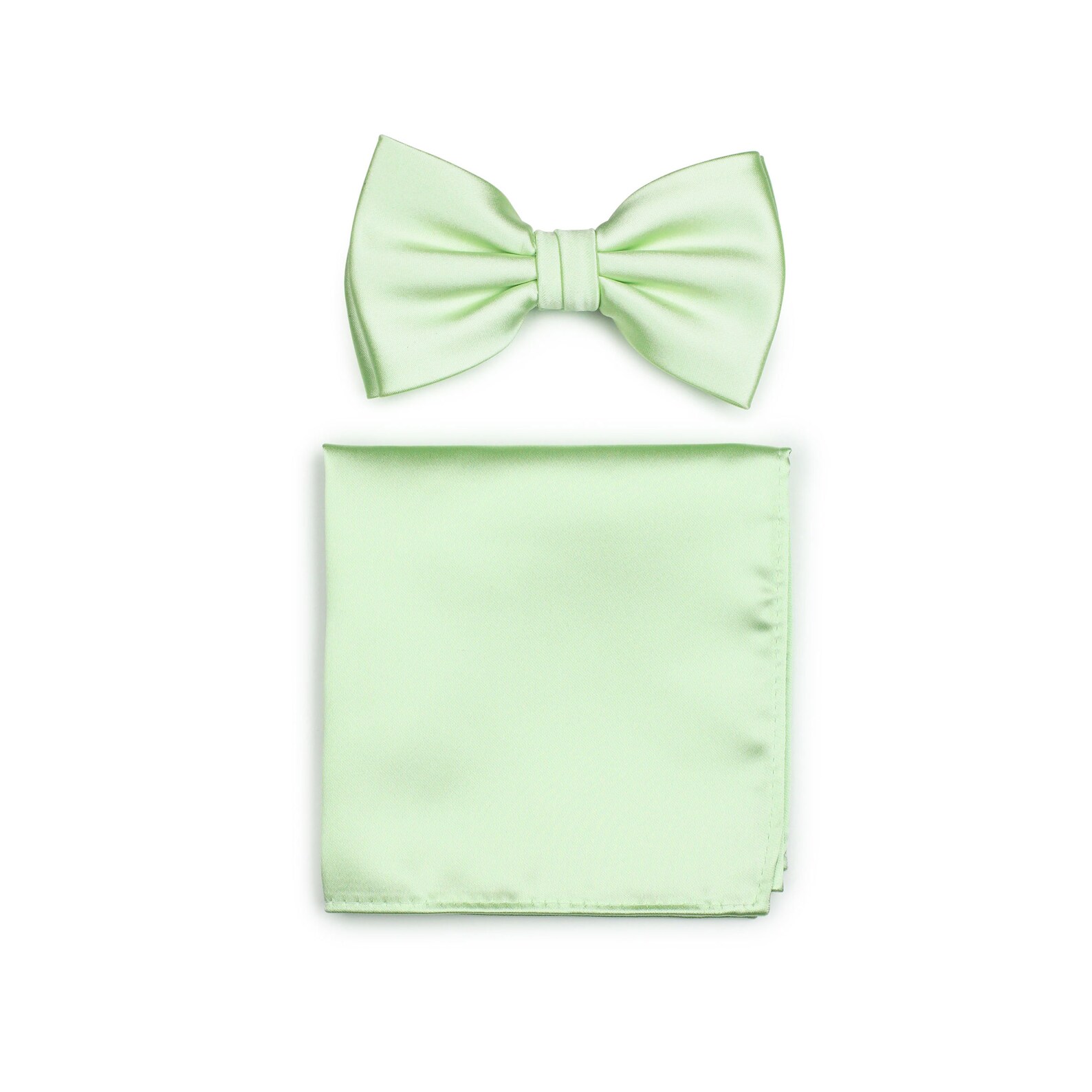 Light Mint Pocket Square | Solid Color Mens Pocket Square Mint | Pastel ...