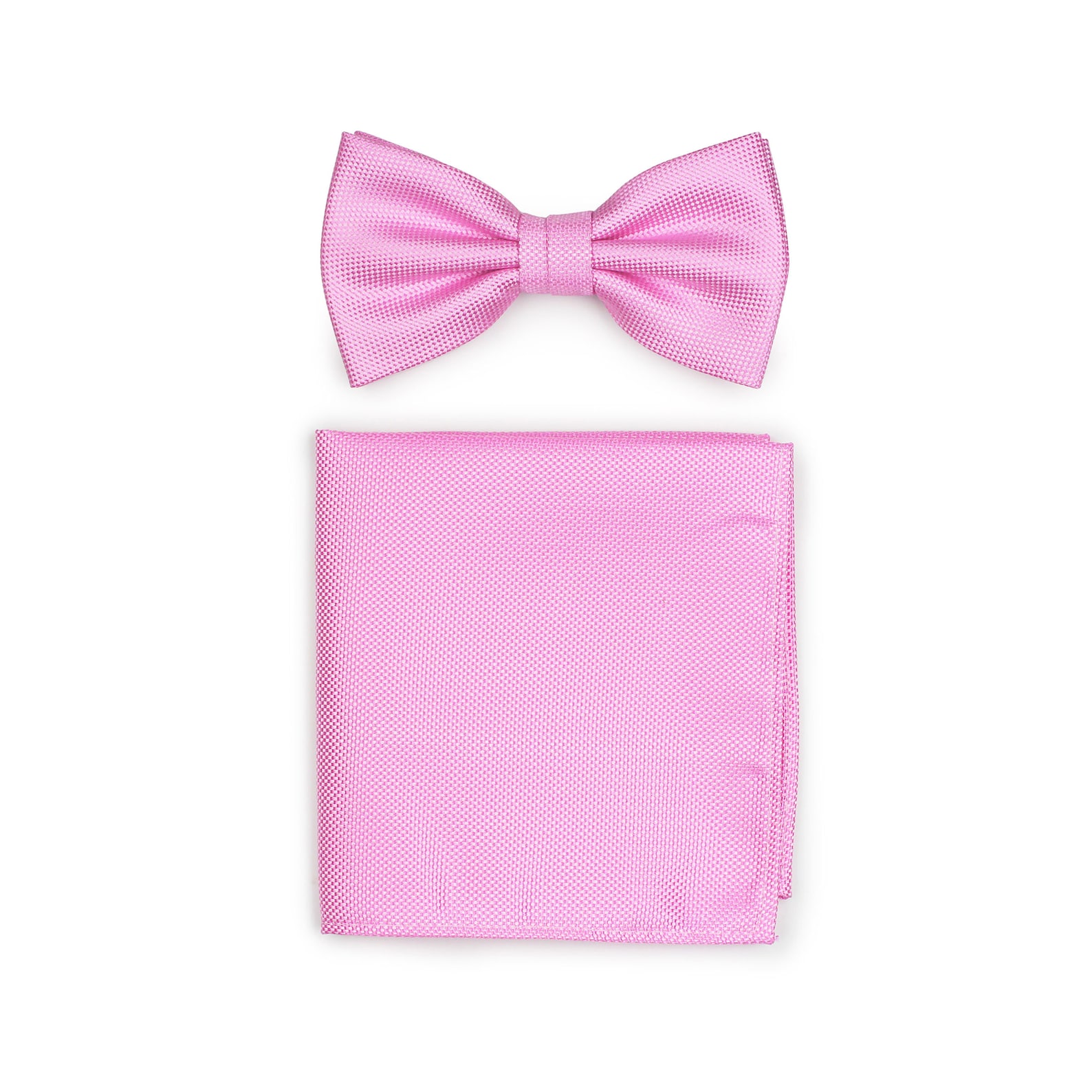 Carnation Pink Tie Set Necktie and Hanky Set in Bright | Etsy