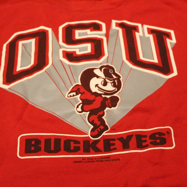 Ohio State Crew Neck Vintage - Etsy