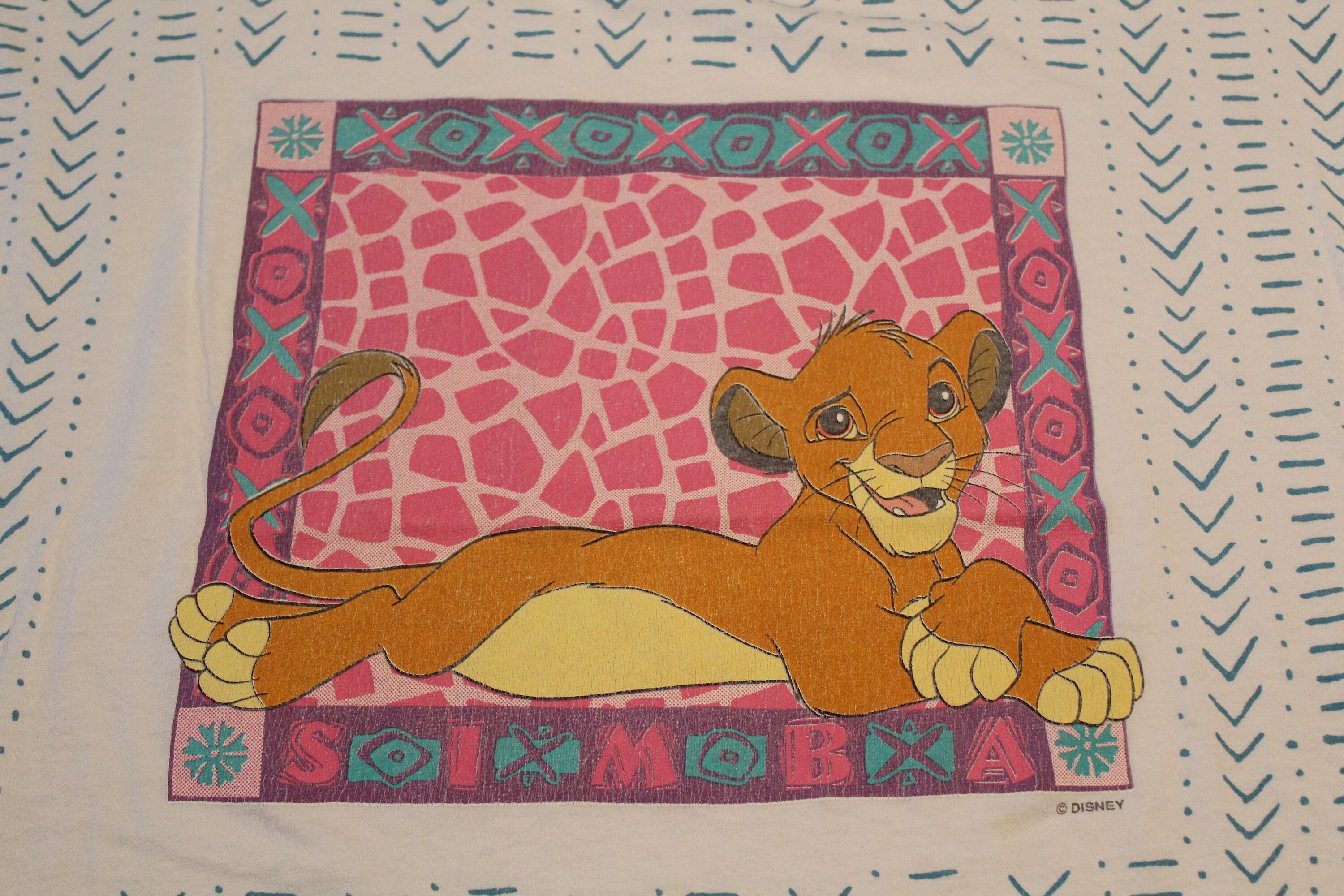 90s Vintage the Lion King Simba Tee Shirt - L/XL - Etsy
