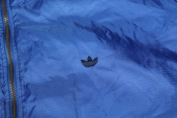 Vintage Adidas Blue Track Jacket - XL - Gem