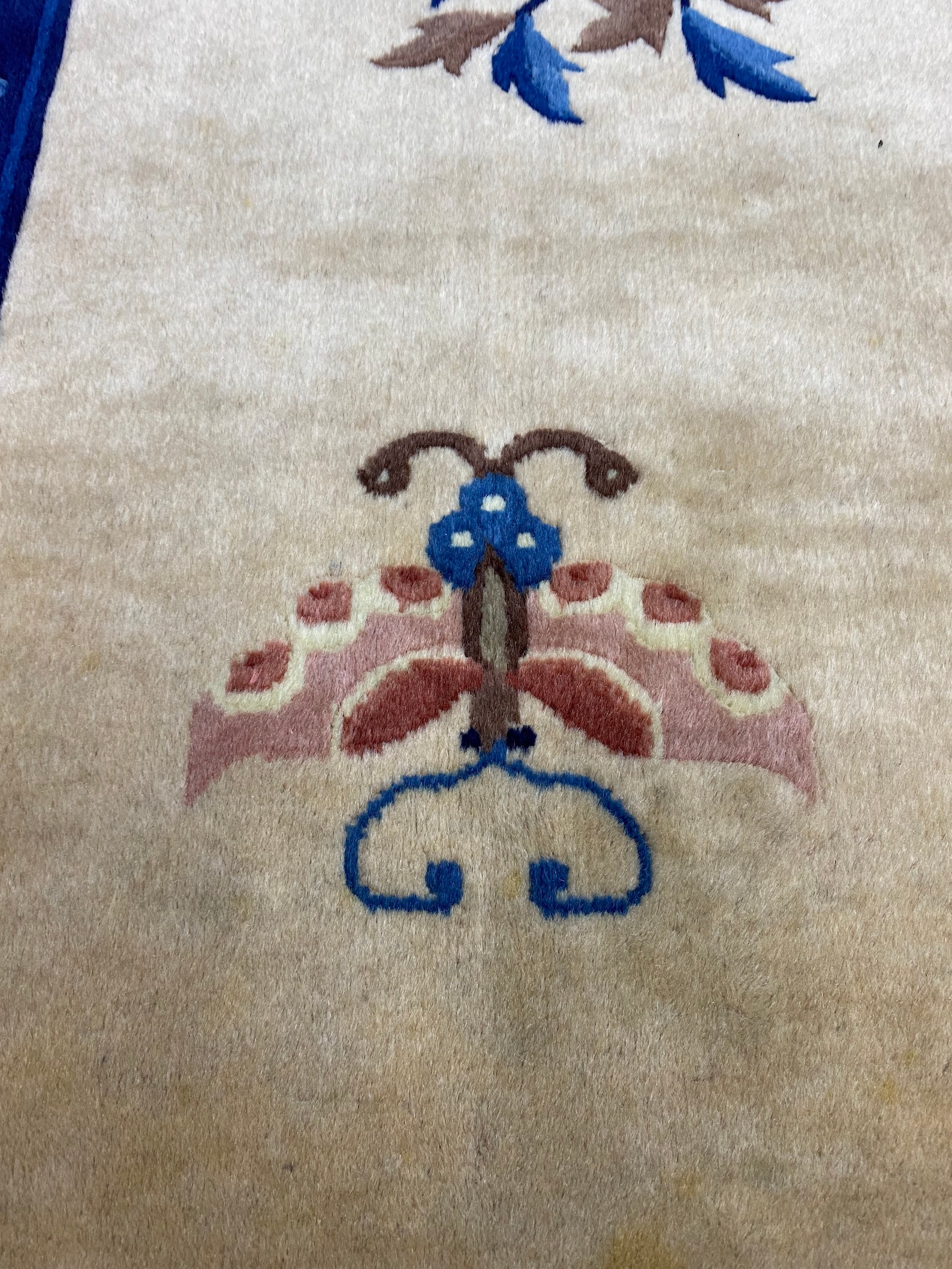 Antique China Rug, Antique Chinese Rug, Old China Rug, China Rug ...