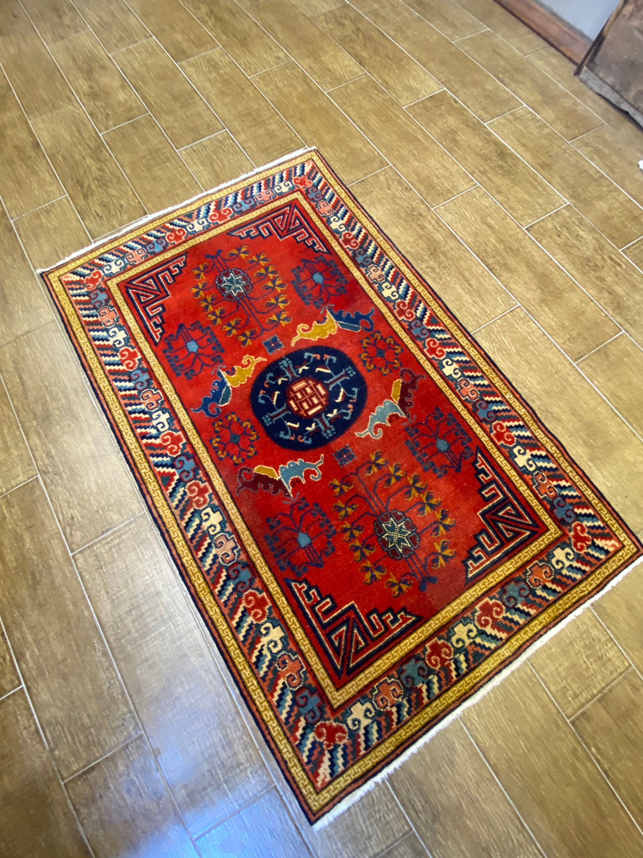 Antique Chinese Rug Antique China Rug Old China Rug Chinese - Etsy