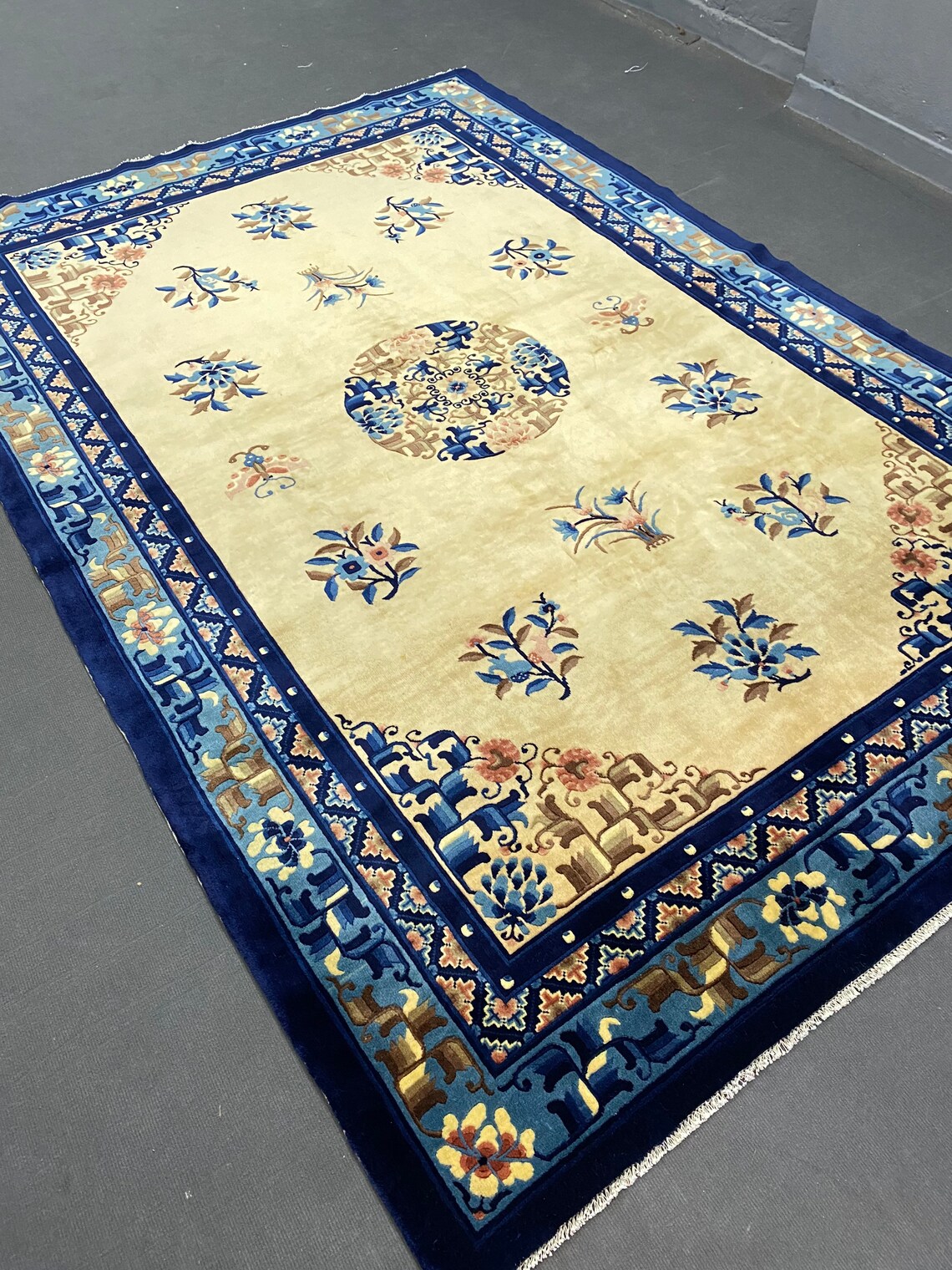 Antique China Rug Antique Chinese Rug Old China Rug China - Etsy