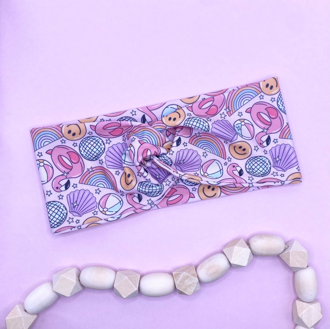 Swim Twist Headband Pool Headband Girls Headband for Swimming Pool ...