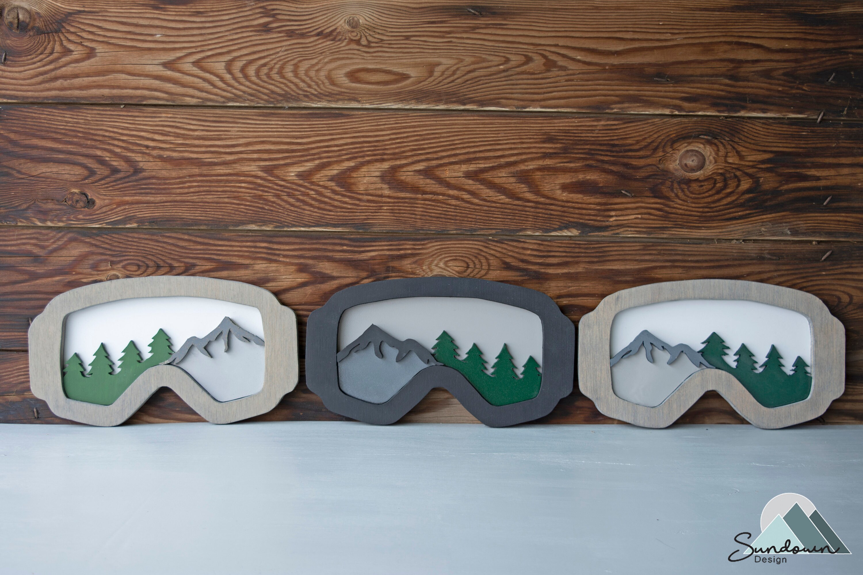 Goggles Wood Wall Sign - Etsy